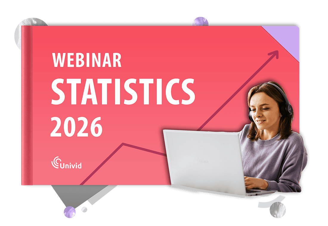 35 Webinar Statistics to know [Webinar Report 2026] | Univid