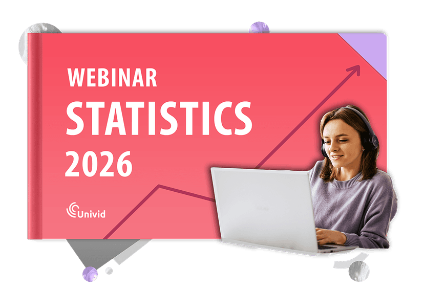 35 Webinar Statistics to know [Webinar Report 2026] | Univid